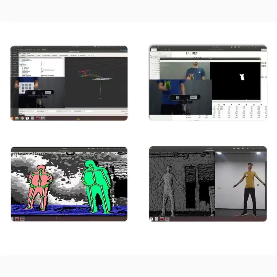 ASTRA Pro Depth Camera 0.6-8M Range For AI Robotics Drones Development ...